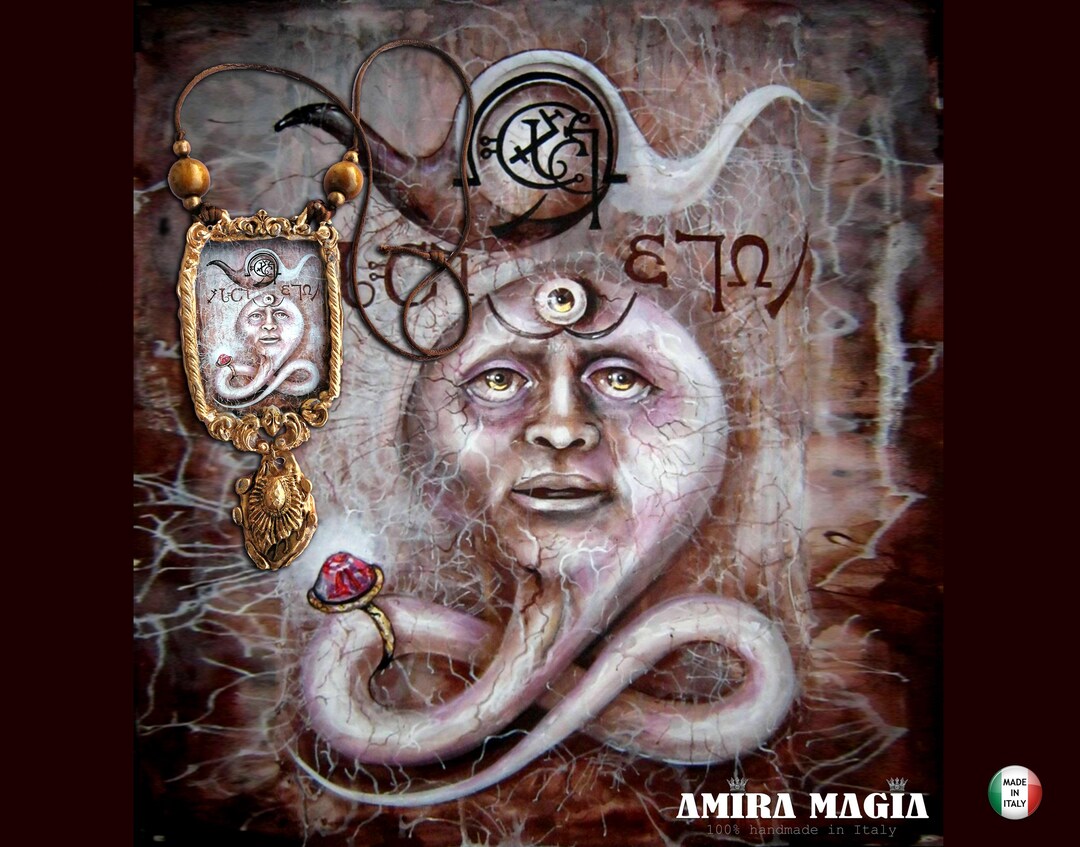 Ars Goetia Talisman Agaliarept Demon Lemegeton Seal Amulet Pendant ...