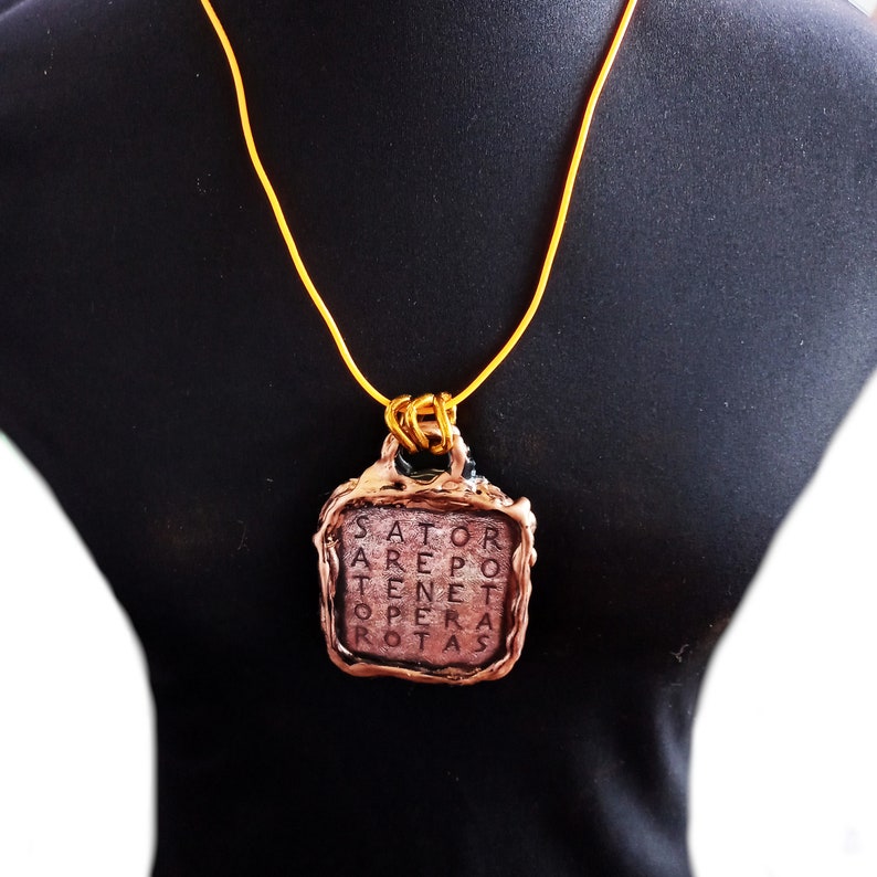 Sator Arepo Magic Talisman, Square Protection Symbol, Protective Amulet ...