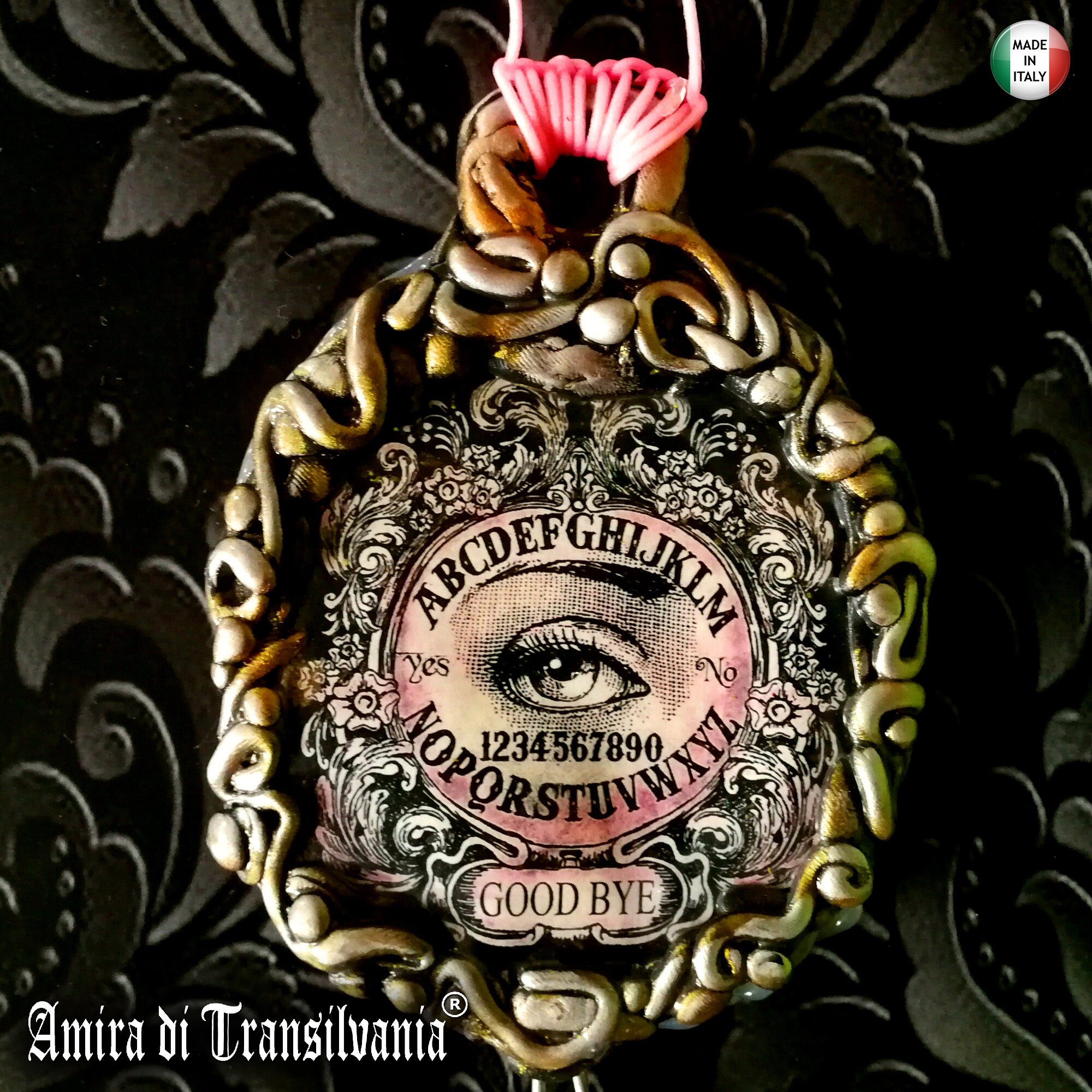 Ouija Board, Dusty Rose Talisman, Reading Psychic Amulet Magic Powers ...