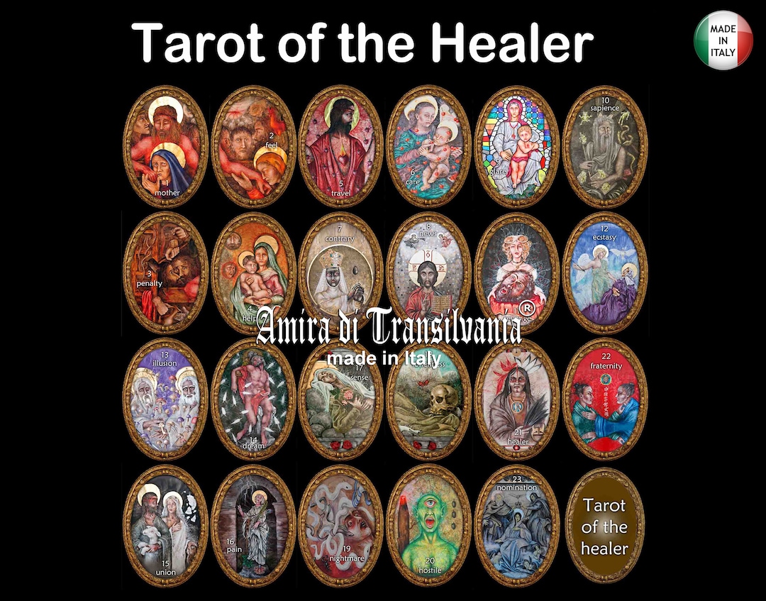 Tarot of the Healer, Shamanic Oracle Card, Clairvoyant Medium ...