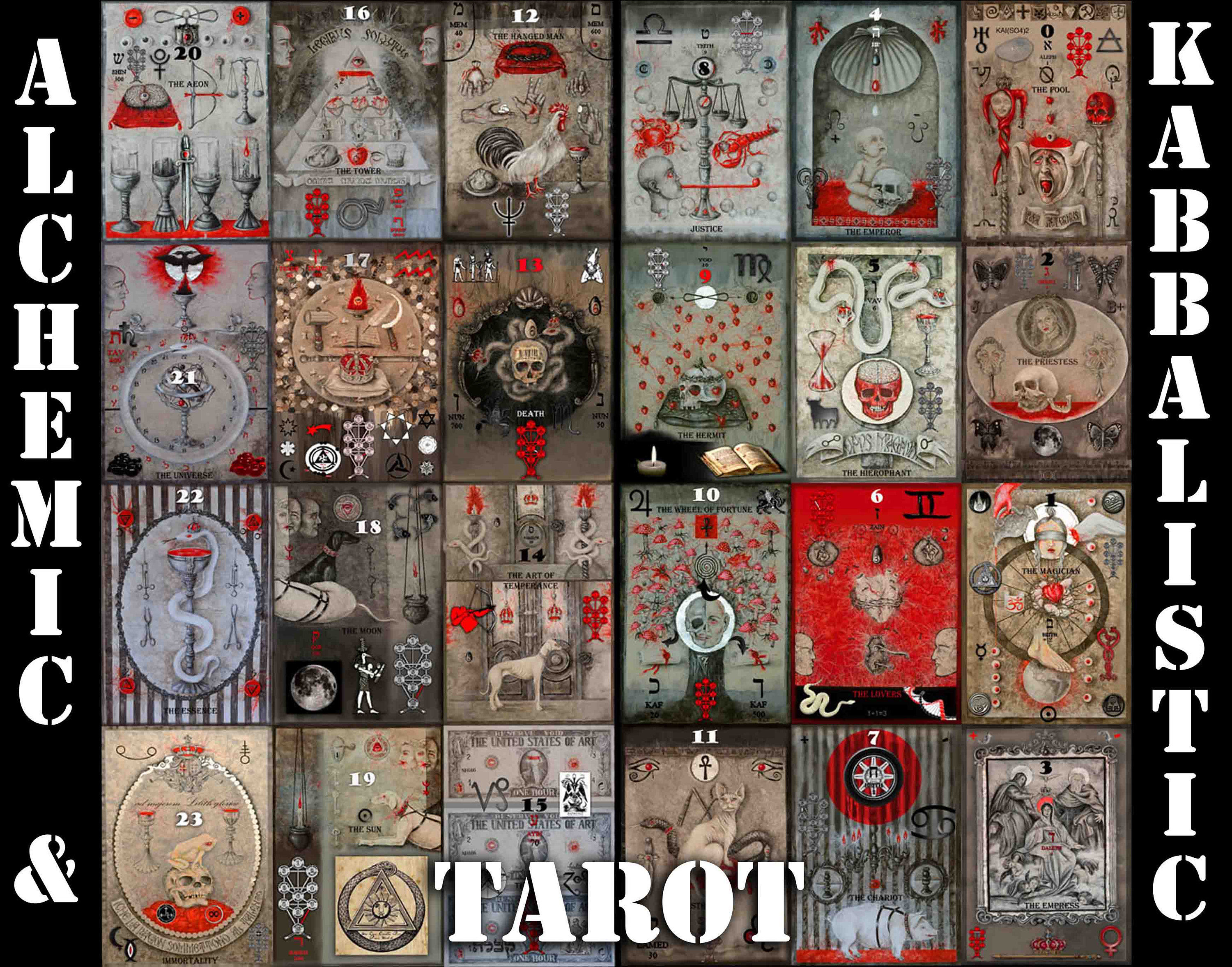 Kabbalah, Tarot Card Desk, Hebrew Alphabet, Hebrew Letters, Occult ...