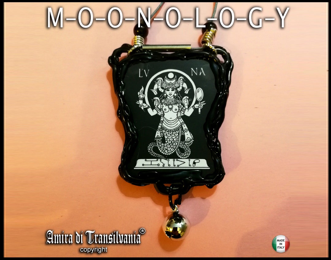 Abraxas Stone, Moon Magic Talisman, Gnostic Occult Symbol, Abraxas Seal ...