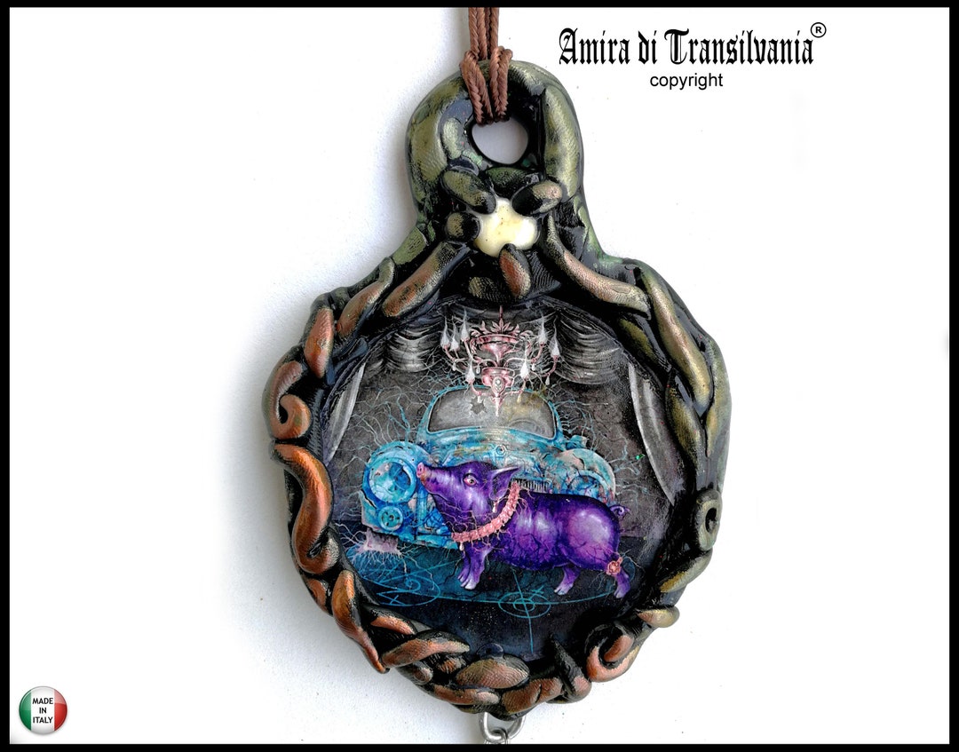 Good Luck Amulet, Pig Richness Symbol, Attraction Wealth Success Money ...