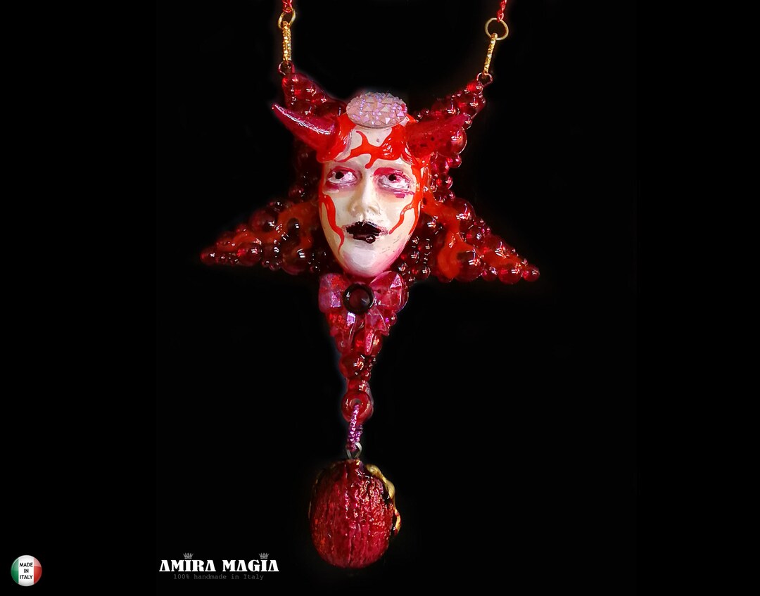 Satanic Symbol, Talisman Inverted Pentagram Star, Satan Black Angel ...