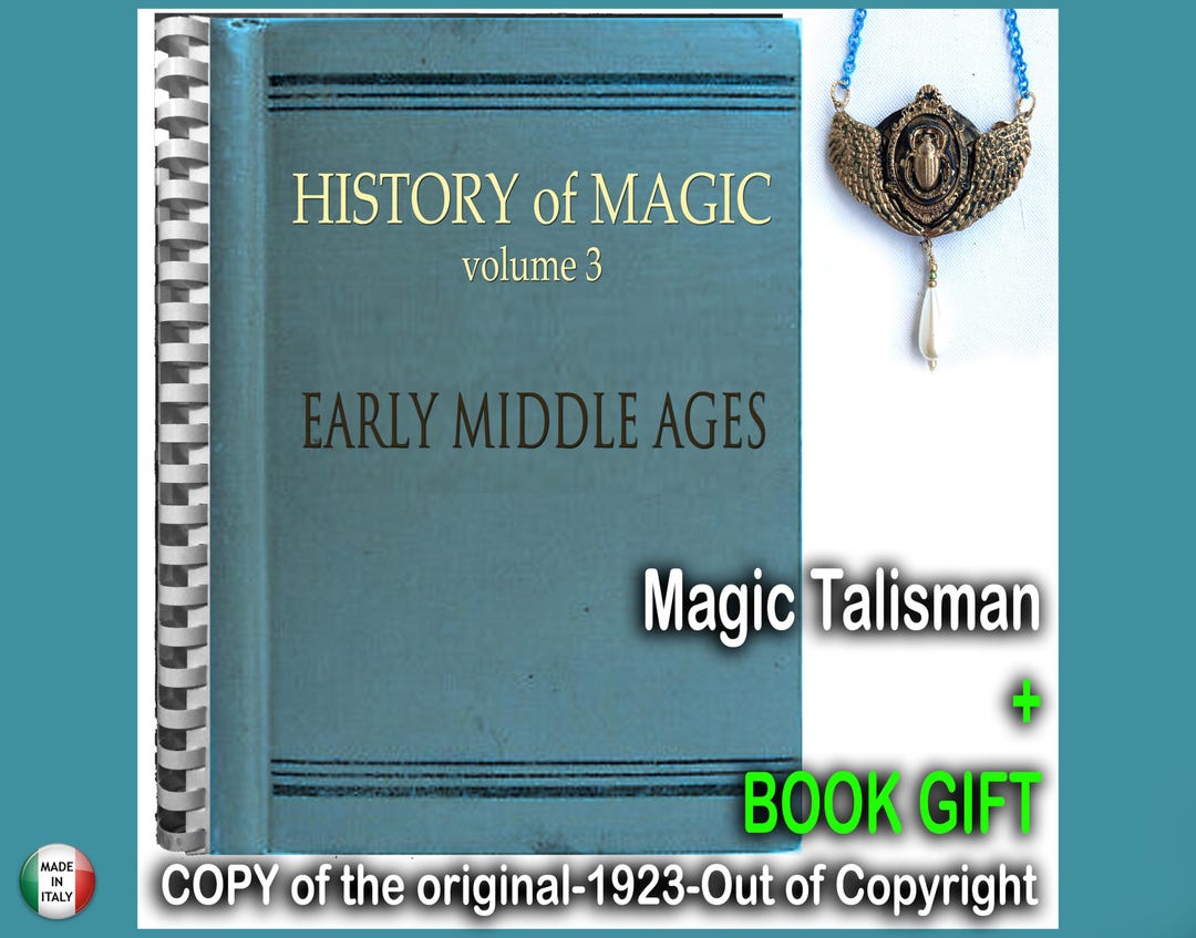Antique Book History of Magic, Banned Book Esoteric Manuscript, Occult ...