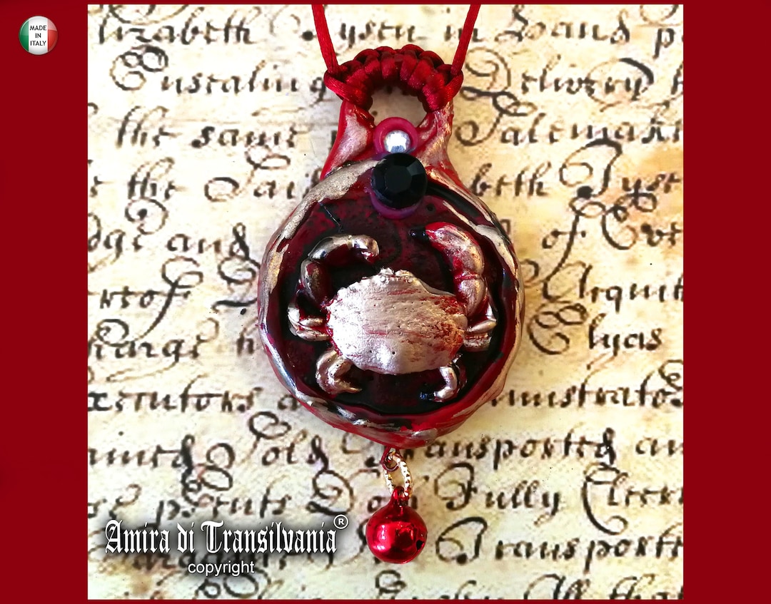 Sign of Cancer Constellation, Star Horoscope Talisman Necklace, Zodiac ...