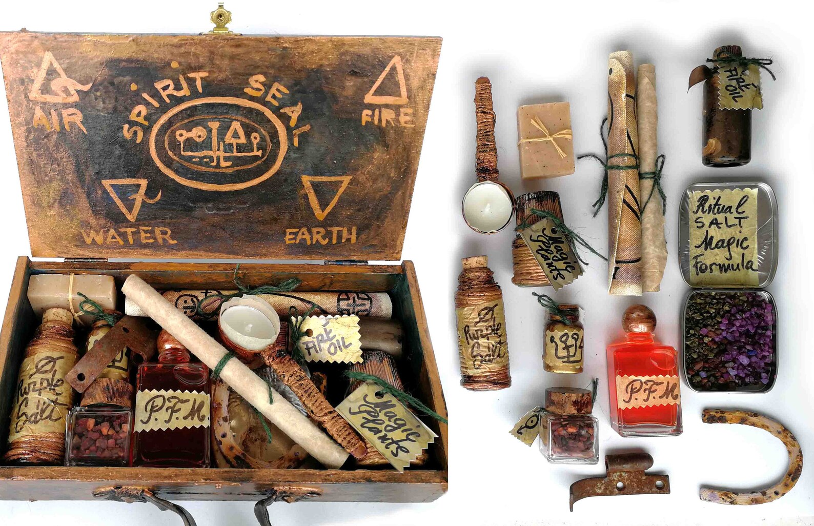 Magic Box Witchcraft Kit Witch Pagan Altar Starter Magick - Etsy