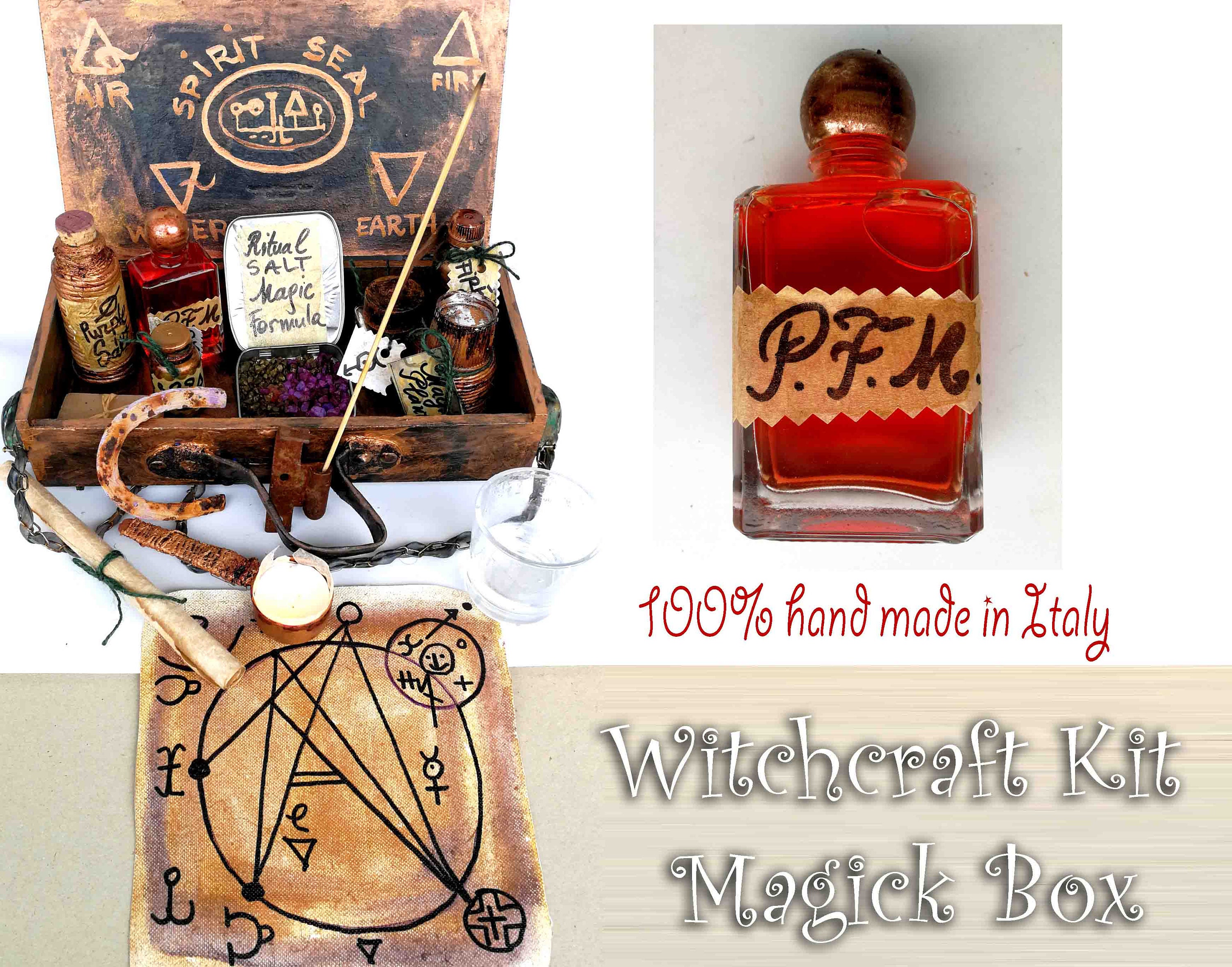 Magic Box Witchcraft Kit Witch Pagan Altar Starter Magick - Etsy