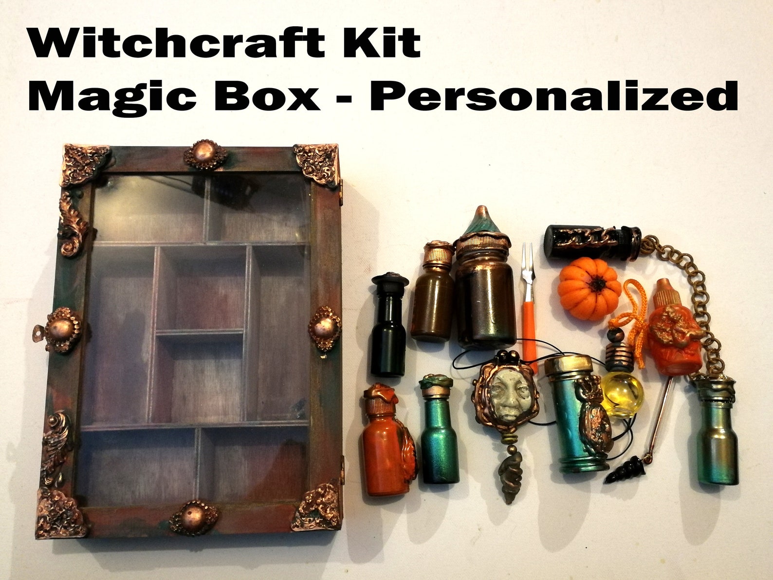 Magic Box, Witchcraft Starter Kit, Witch Altar, Wicca Witch, Wiccan ...