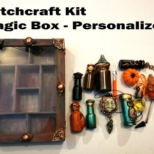 Magic Box, Witchcraft Starter Kit, Witch Altar Wicca Witches, Pagan ...