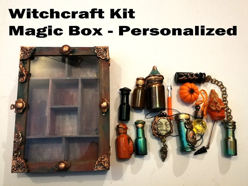 Magic Box, Witchcraft Starter Kit, Witch Altar, Wicca Witch, Wiccan ...