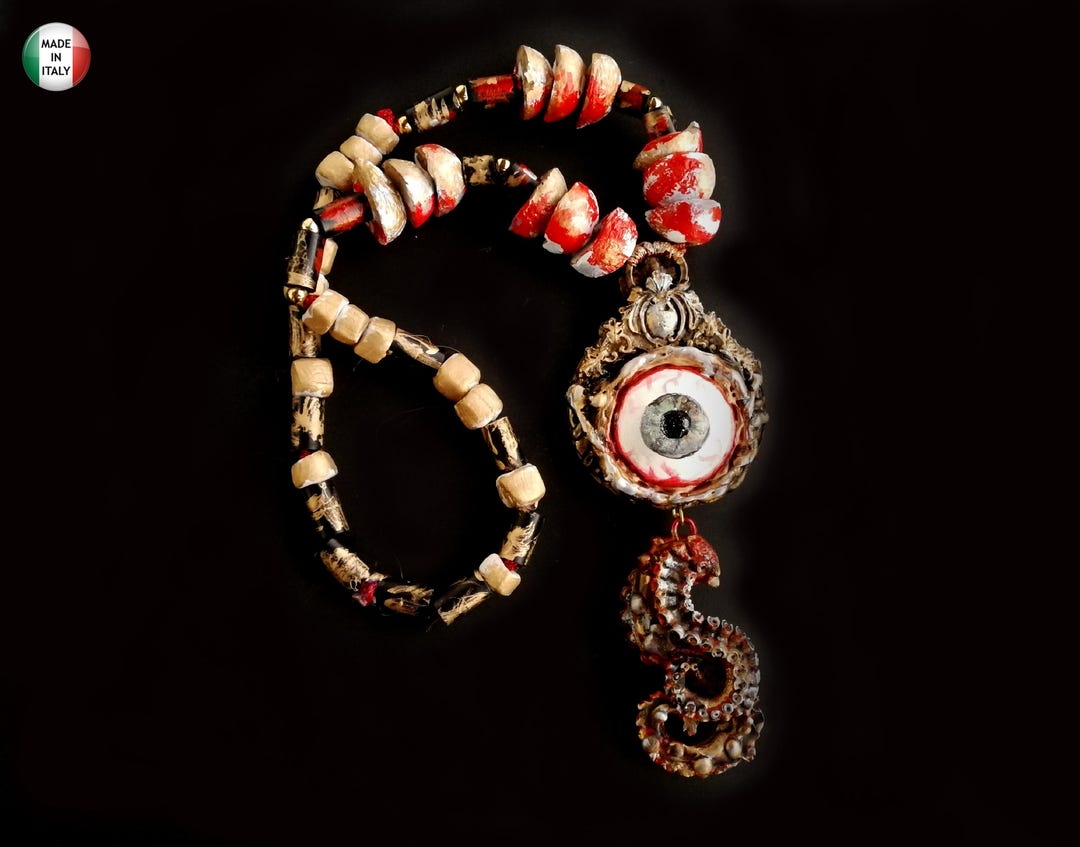 Dragon Eye, Necronomicon Seal Cthulhu Mythos Bib, Steampunk Occult ...