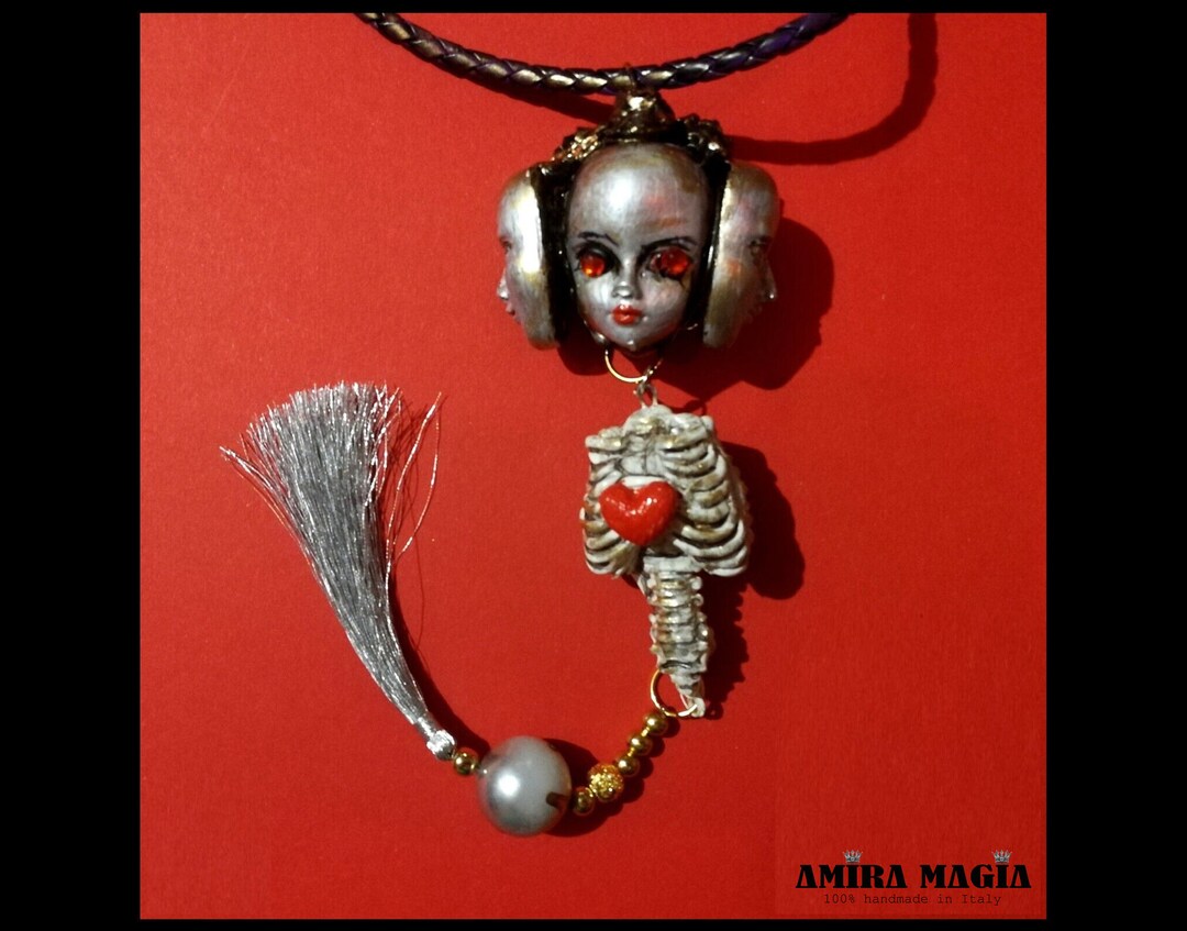 Voodoo Doll, Black Magic Talisman Cursed Haunted Witchcraft, Pendant ...