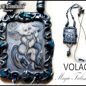 Volac Demon, Angel Talisman Dragon Amulet Pendant, Goth Jewel Magic ...