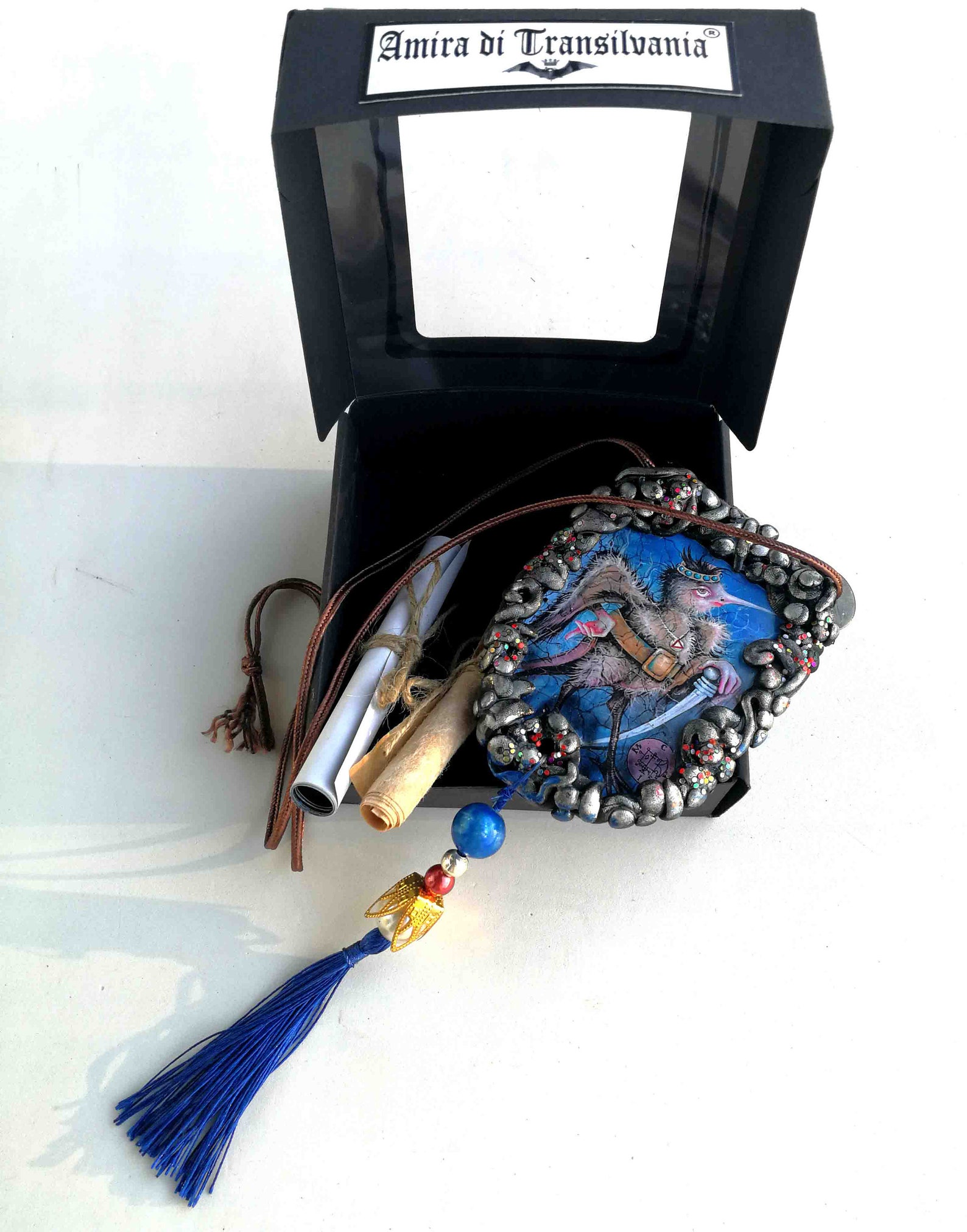 Caim Goetia Magic Demon Talisman Protective Protection Amulet - Etsy