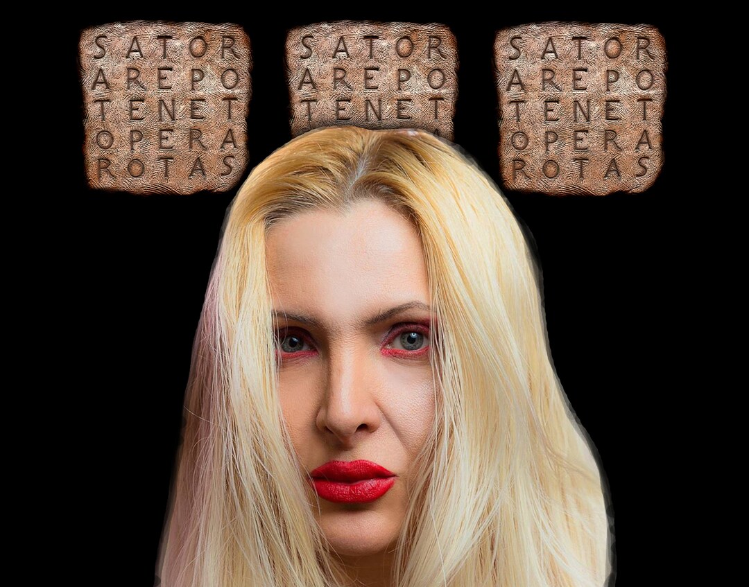 Sator Arepo Tenet Opera Rotas, Magic Square Home Protection Symbol ...
