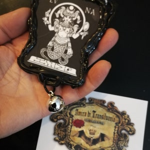 Abraxas Stone, Moon Magic Talisman, Gnostic Occult Symbol, Abraxas Seal ...