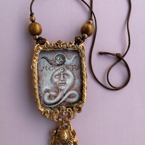 Ars Goetia Talisman Agaliarept Demon Lemegeton Seal Amulet Pendant ...