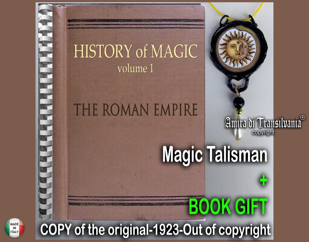 Antique Book History of Magic, Banned Book Esoteric Manuscript, Occult ...