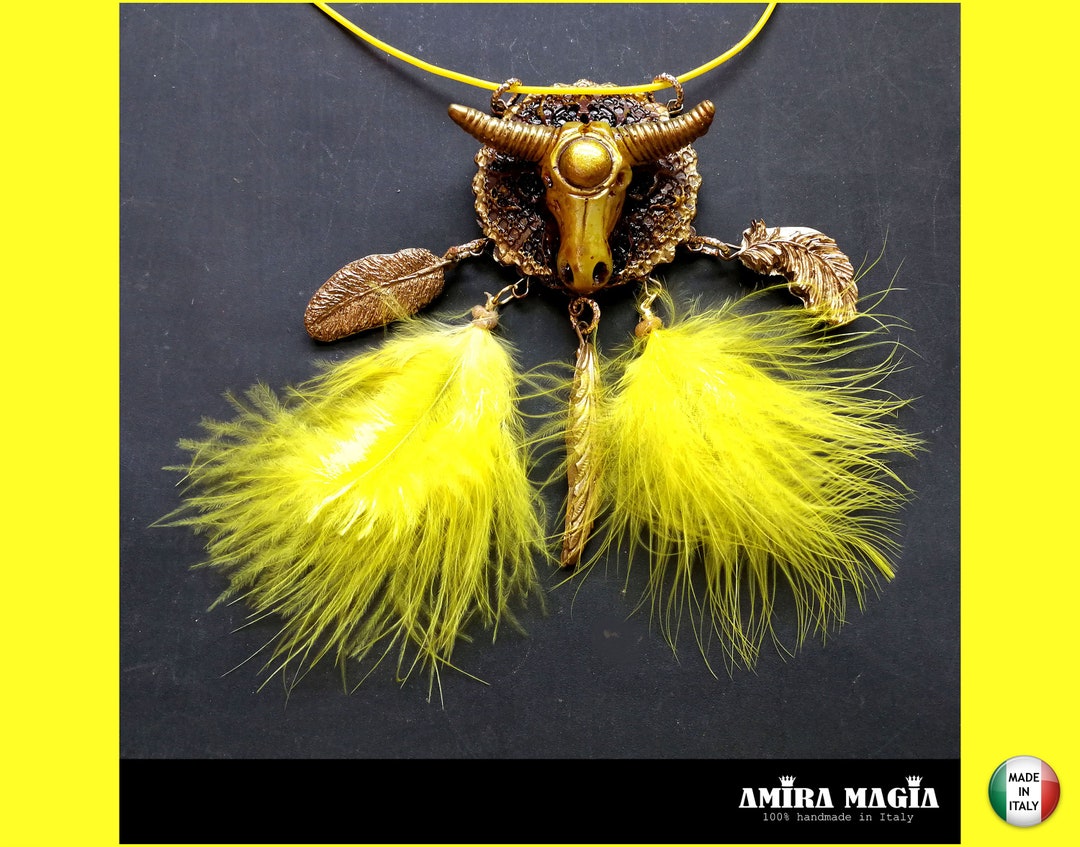 Dream Catcher Shaman Drums, Evil Eye Necklace Symbol Talisman, Ox Skull ...