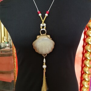 Sign of Pisces, Red Fish Talisman Necklace Zodiac Amulet Pendant, Koi ...