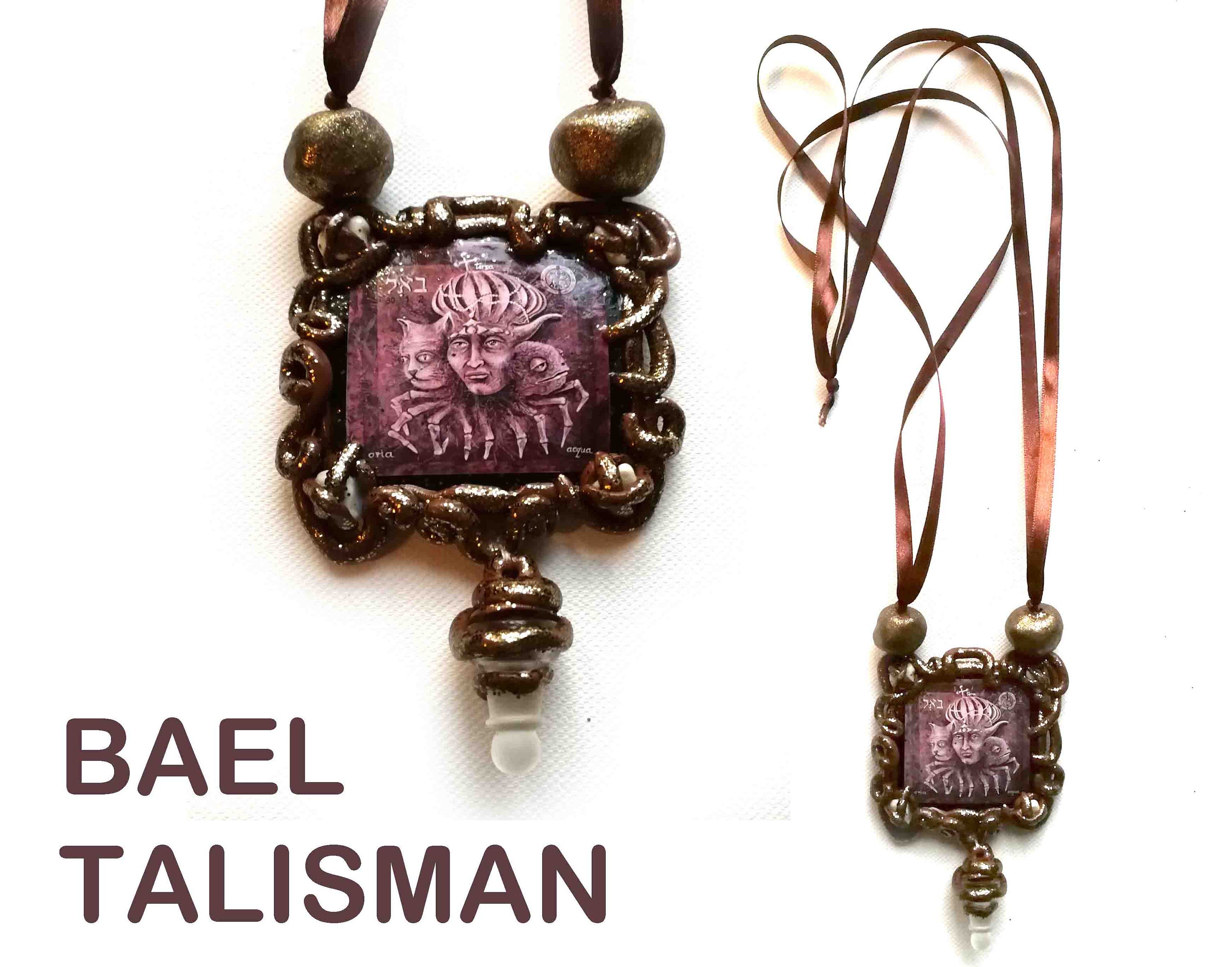 Bael Demon, Protective Talisman Magic Power, Evil Eye Amulet, King Baal ...