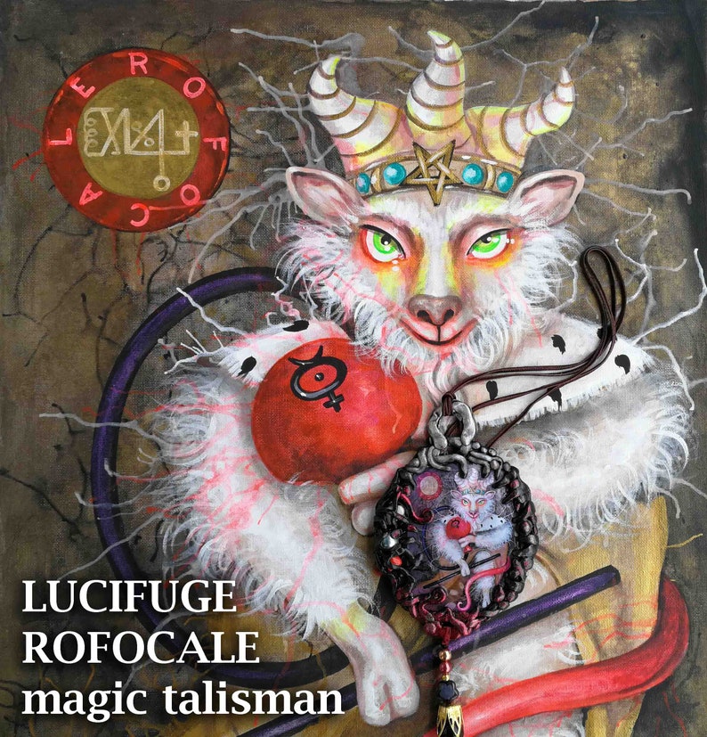 Focalor Demon Goetia Gothic Talisman Protective Protection Amulet ...