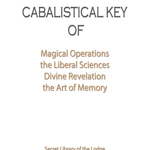 Antique Book, Goetia Occult Magic Esoteric Kabbalah Book, Cabalistic ...