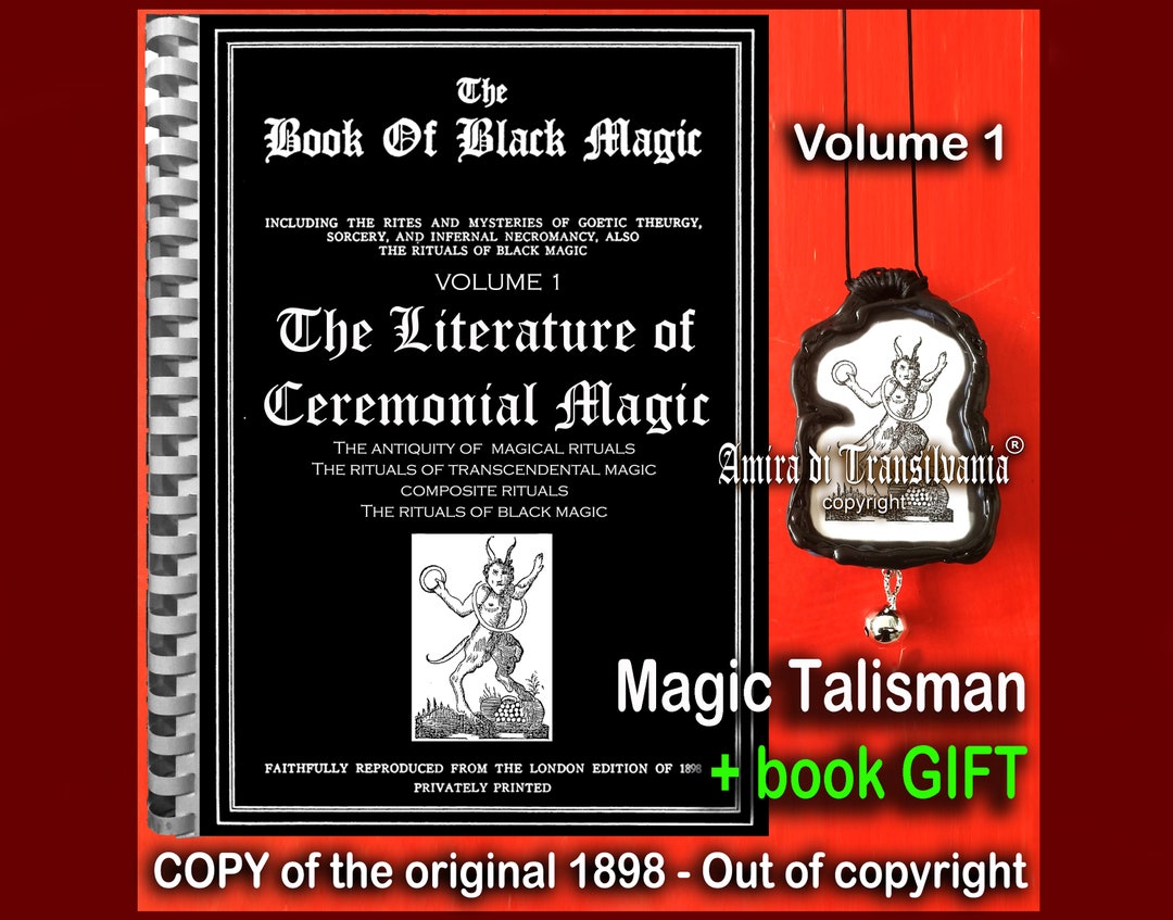 Antique Book Ritual, Theurgy Ceremonial Magic Gnosticism, Satanic ...