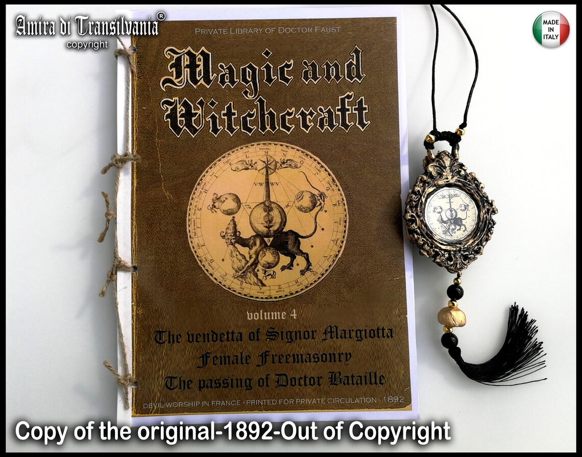 Antique Book Occult Magic Esoteric Occultism Witchcraft - Etsy