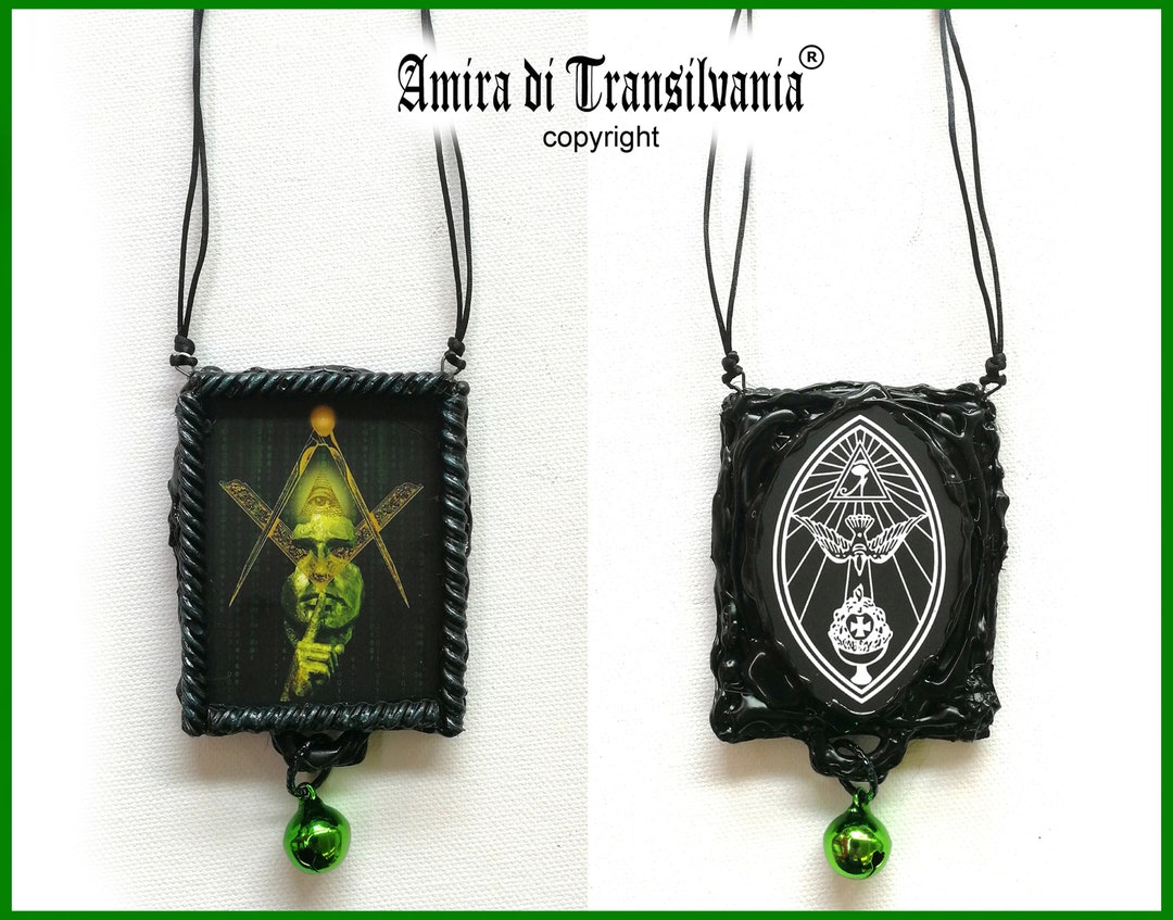 Dot Matrix, Masonry Symbol, Fraternal Mason Amulet, Masonic Talisman ...