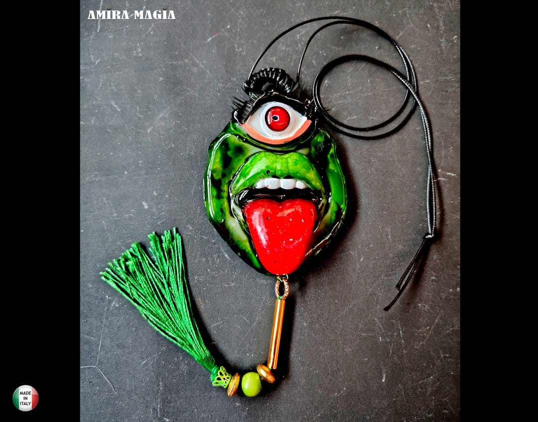 One Eyed Monster, Cosmic Egg Goth Jewel, Polifemo Cyclop Demon ...