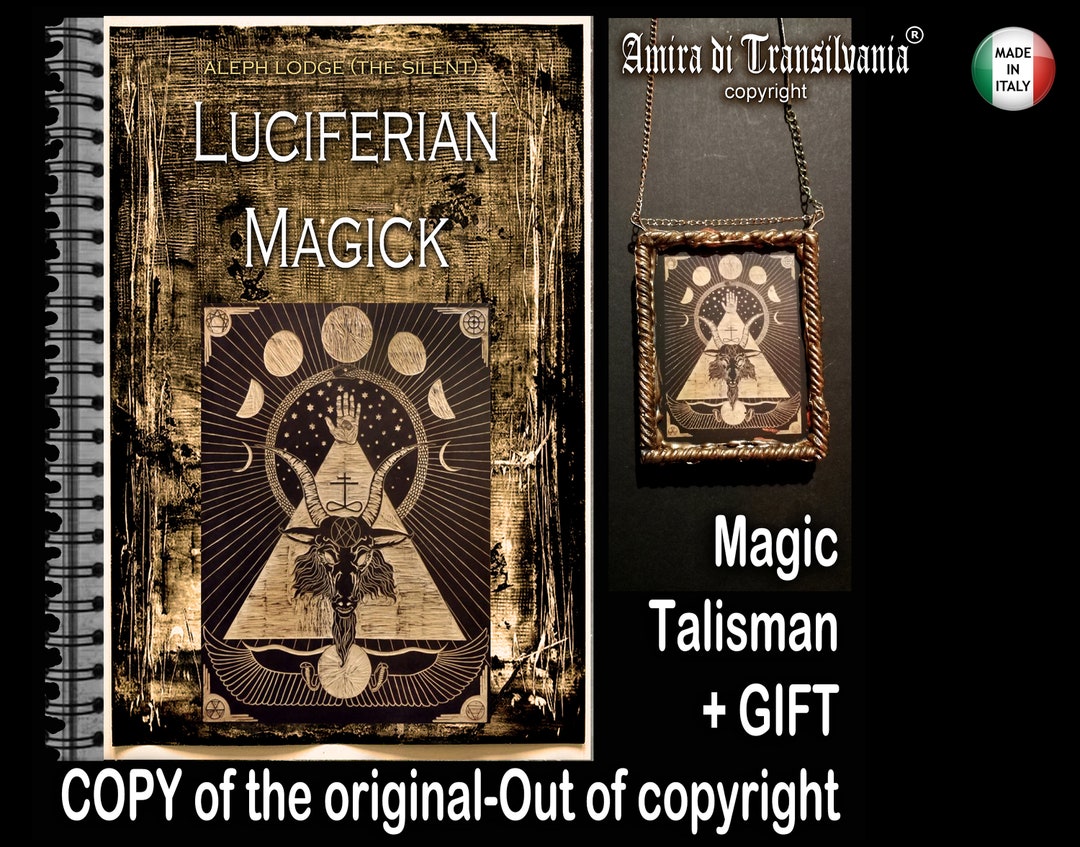 Luciferian Book, Esoteric Satanism Grimoire, Occult Satanist Lucifer ...