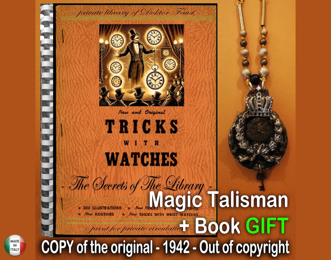Antique Book, Magic Manual Illusionist Magician Trick, Behavioral ...