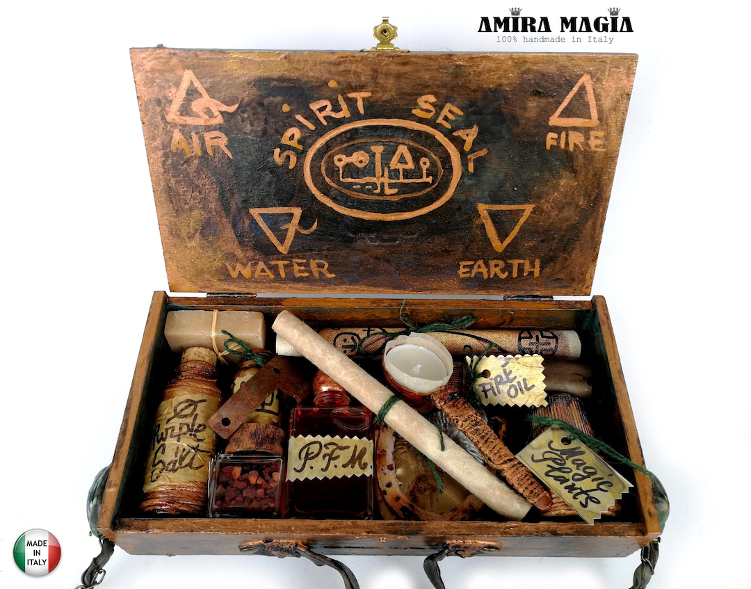 Magic Box Witchcraft Kit, Witch Pagan Altar, Magick Wicca Pagan ...
