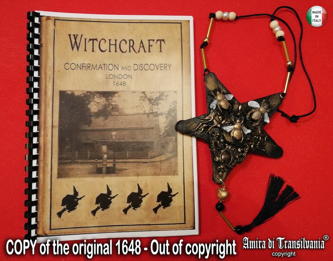 Antique Book Witchcraft Original Occult Occultist Black Magic Witch ...