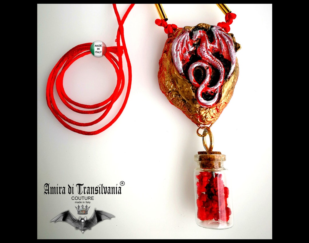 Dragon Crown, Satanic Necklace, Goth Jewel, Satan, Satanist, Macabre ...