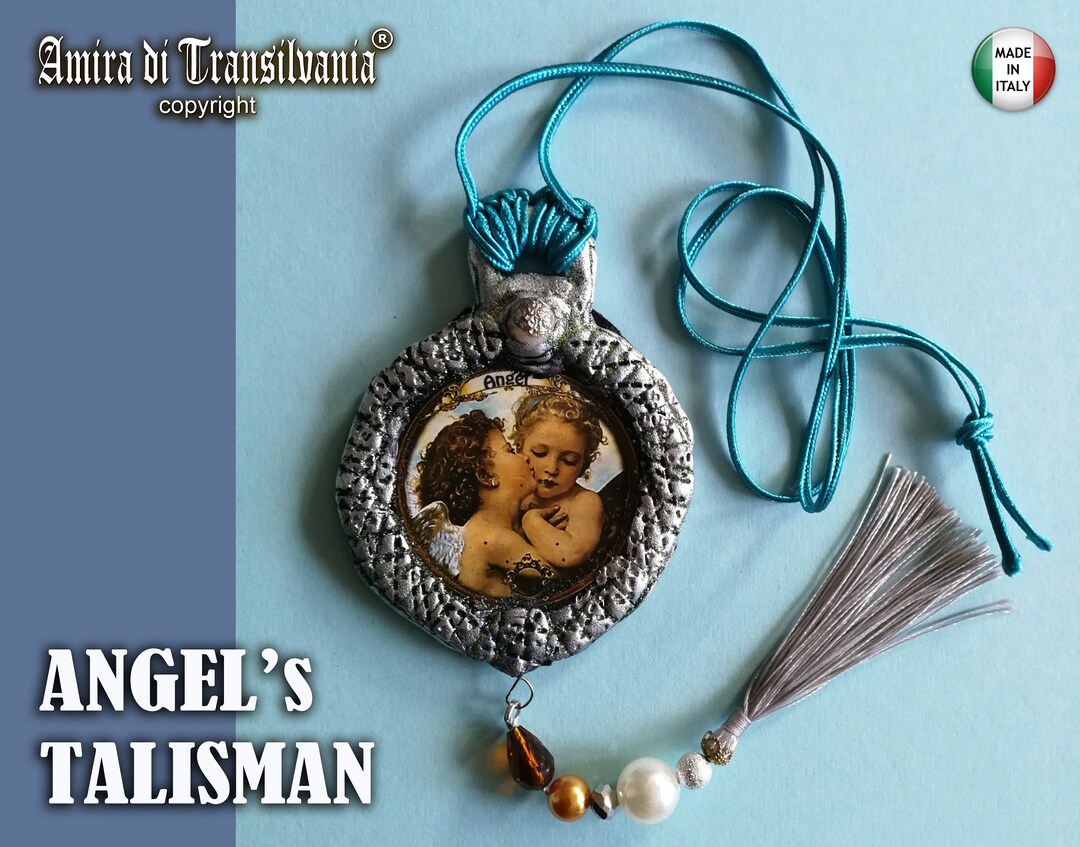 Guardian Angel, Cherubim Pendant Magic Symbols, Angel Wings Magic ...