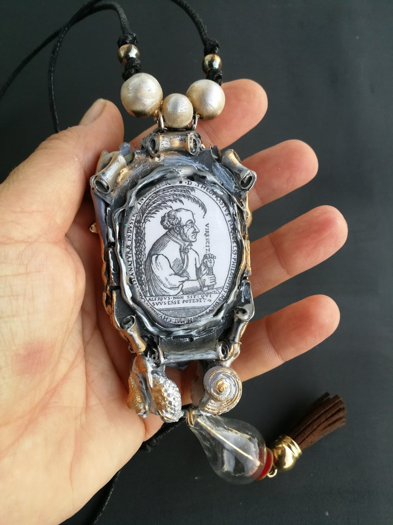 The Alchemist, Paracelsus Homunculus Talisman, Esoteric Knowledge ...