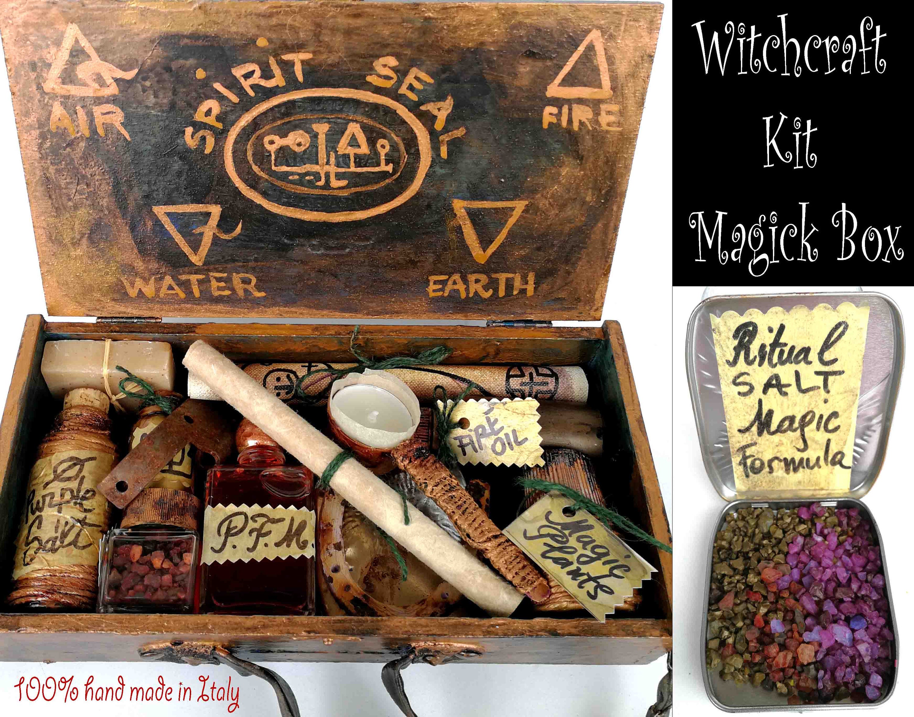 Magic Box Witchcraft Kit Witch Pagan Altar Starter Magick - Etsy