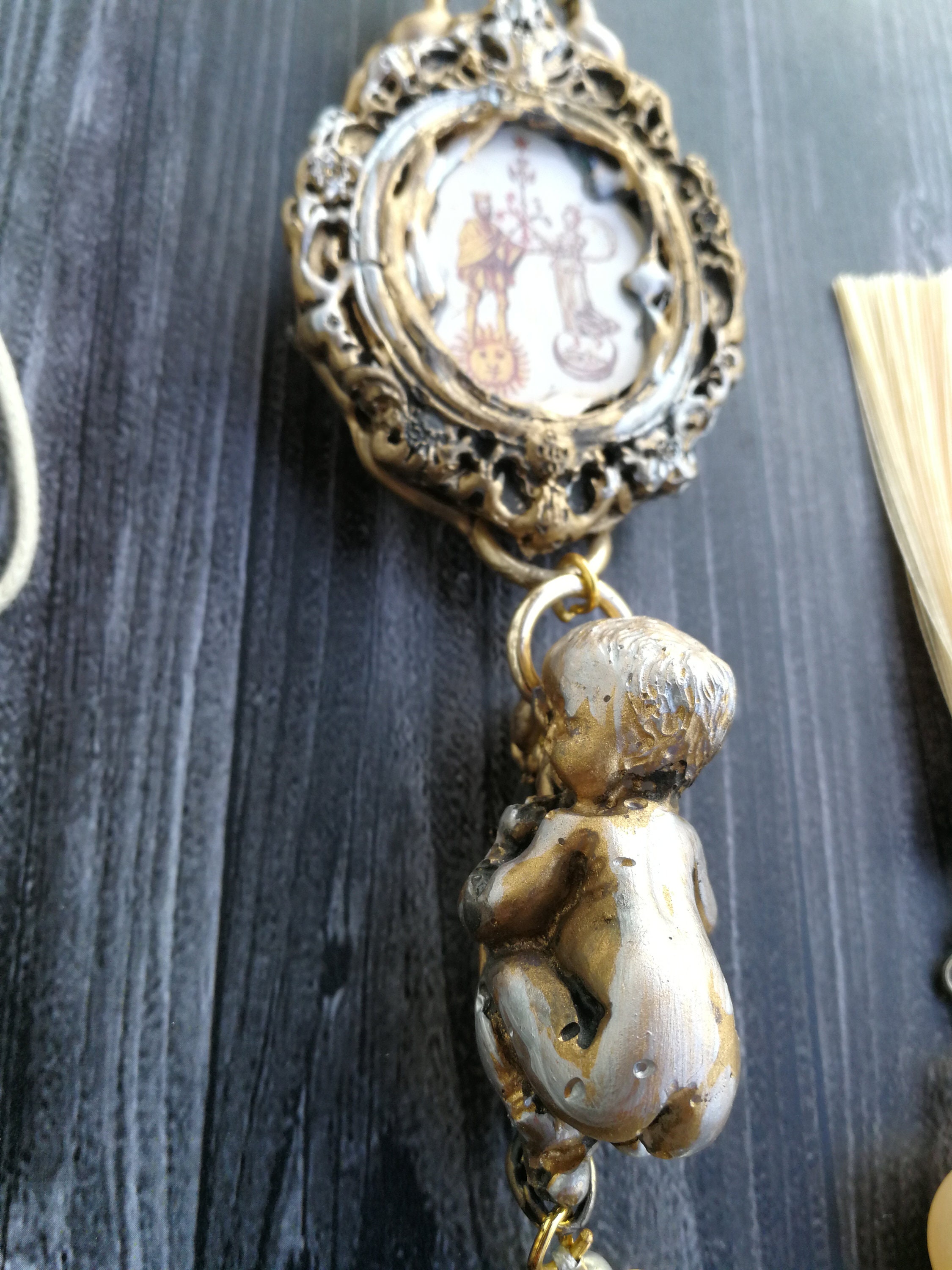 The Alchemist, Paracelsus Homunculus Amulet, Esoteric Knowledge ...