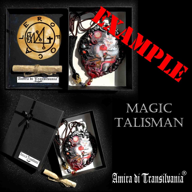 Focalor Demon, Protective Talisman, Amulet, Evil Eye, Magic Power, Goth ...