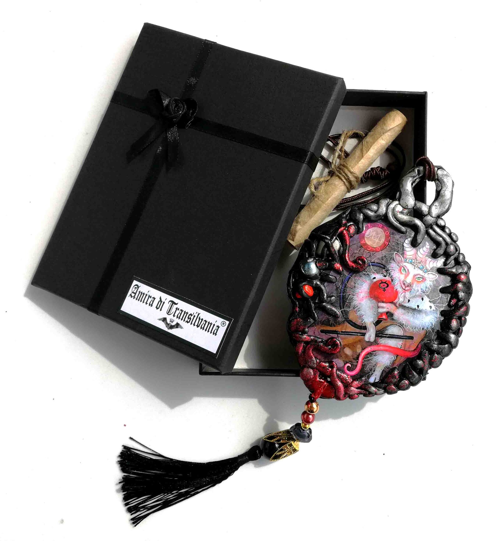 Focalor Demon, Protective Talisman, Amulet, Evil Eye, Magic Power, Goth ...