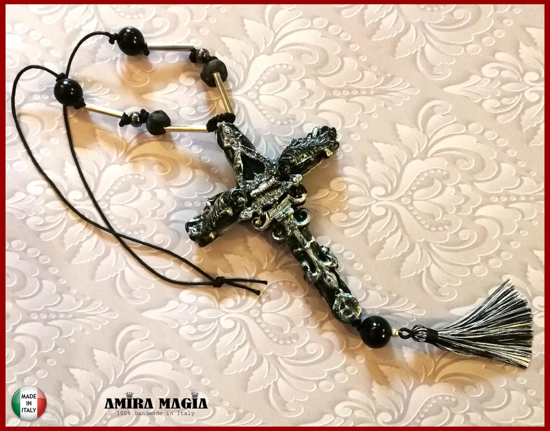 Gothic Cross, Steampunk Crucifix Templar Symbols, Rosicrucian Witch ...