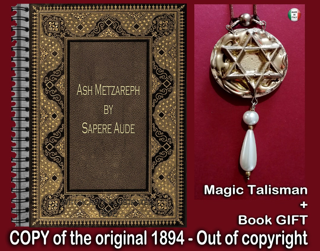Antique Book, Occult, Magic, Esoteric, Kabbalah Book, Cabalistic ...