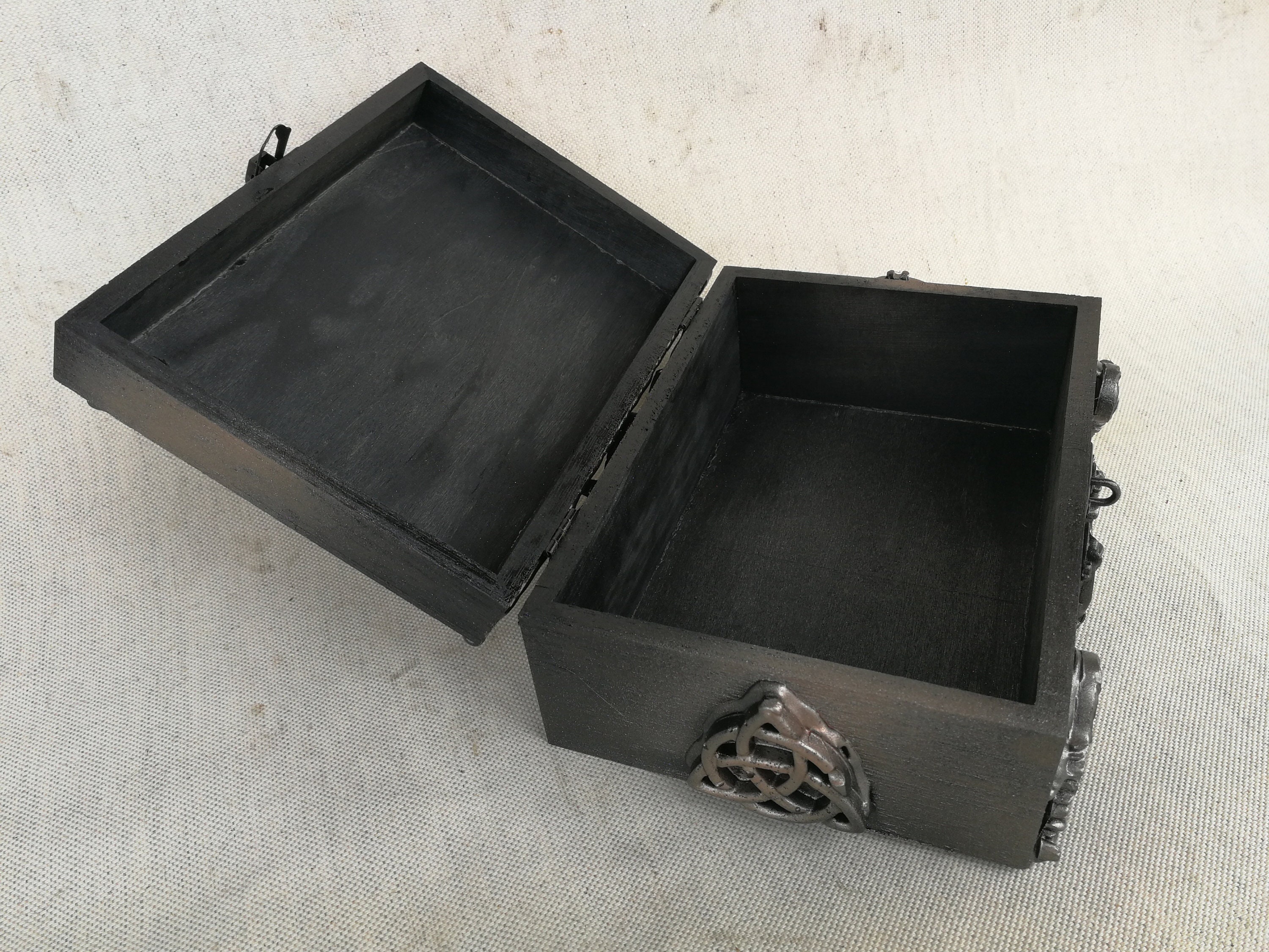Wood Box, Ouija Board Magic Witchcraft Organizer Home Decor, Witch ...