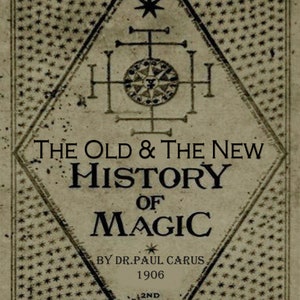 Antique Book History of Magic, Witchcraft Occult Occultism, Rare ...