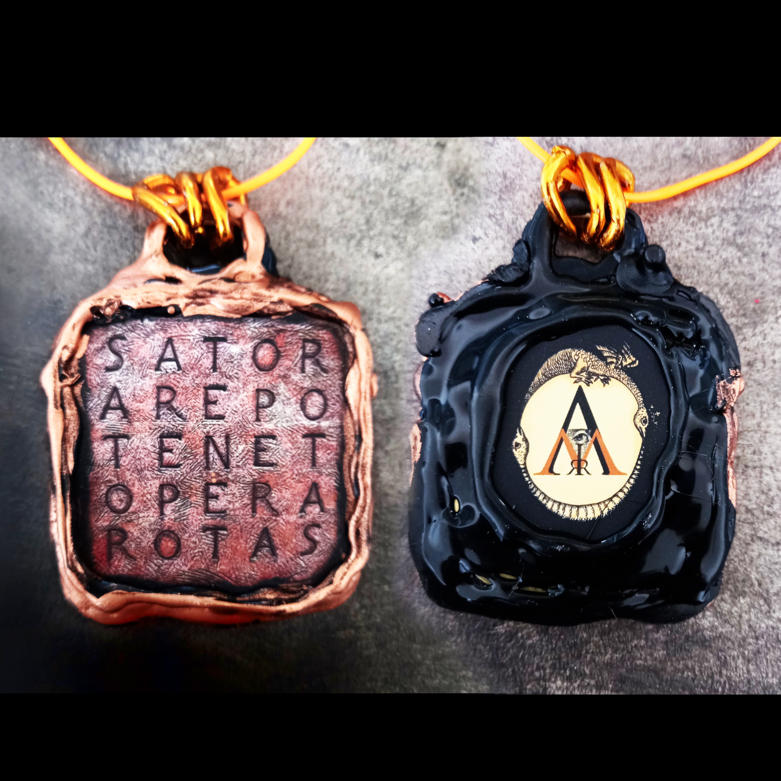 Sator Arepo Magic Talisman, Sator Square Protection Symbol, Protective ...