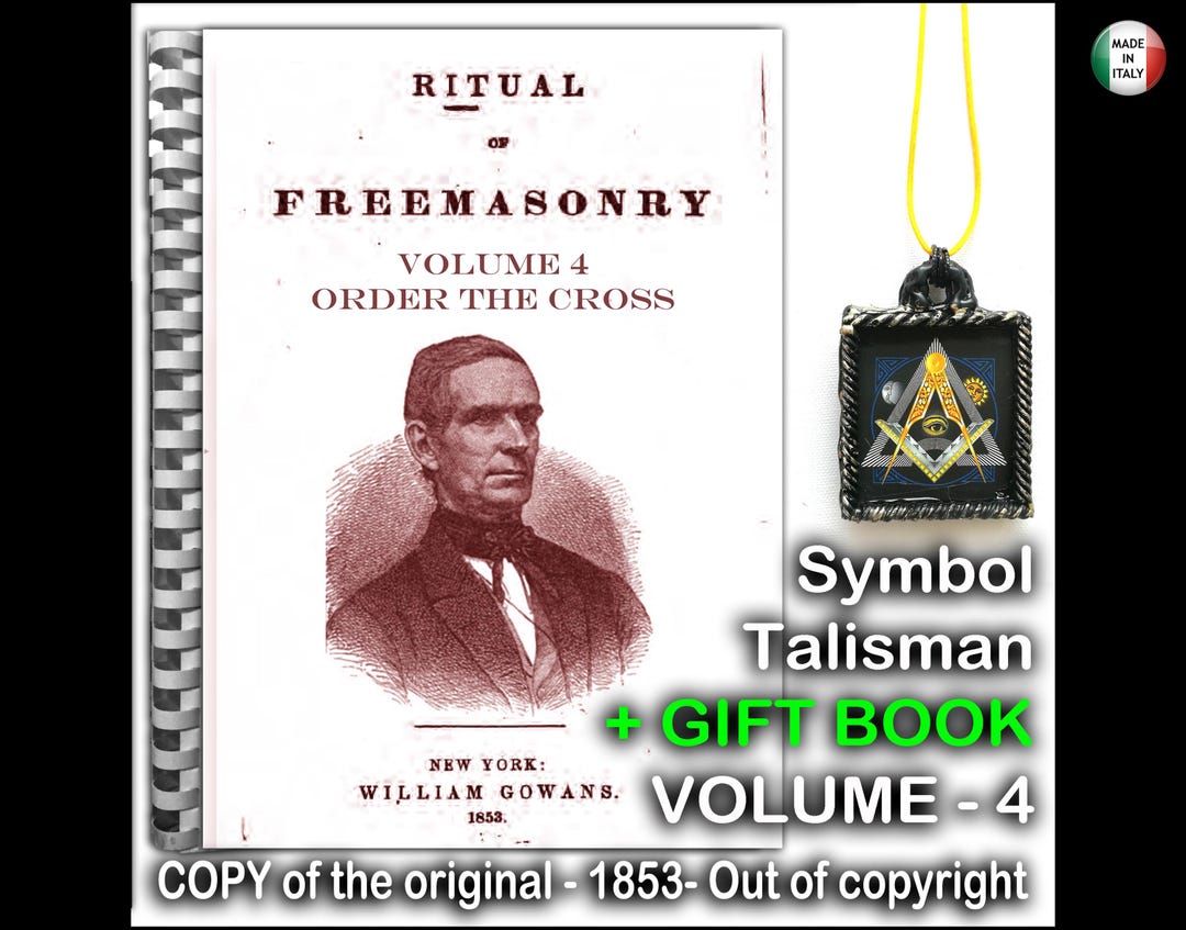 Antique Book Freemasonry, Magic Esoteric Masonry Secret Societies ...