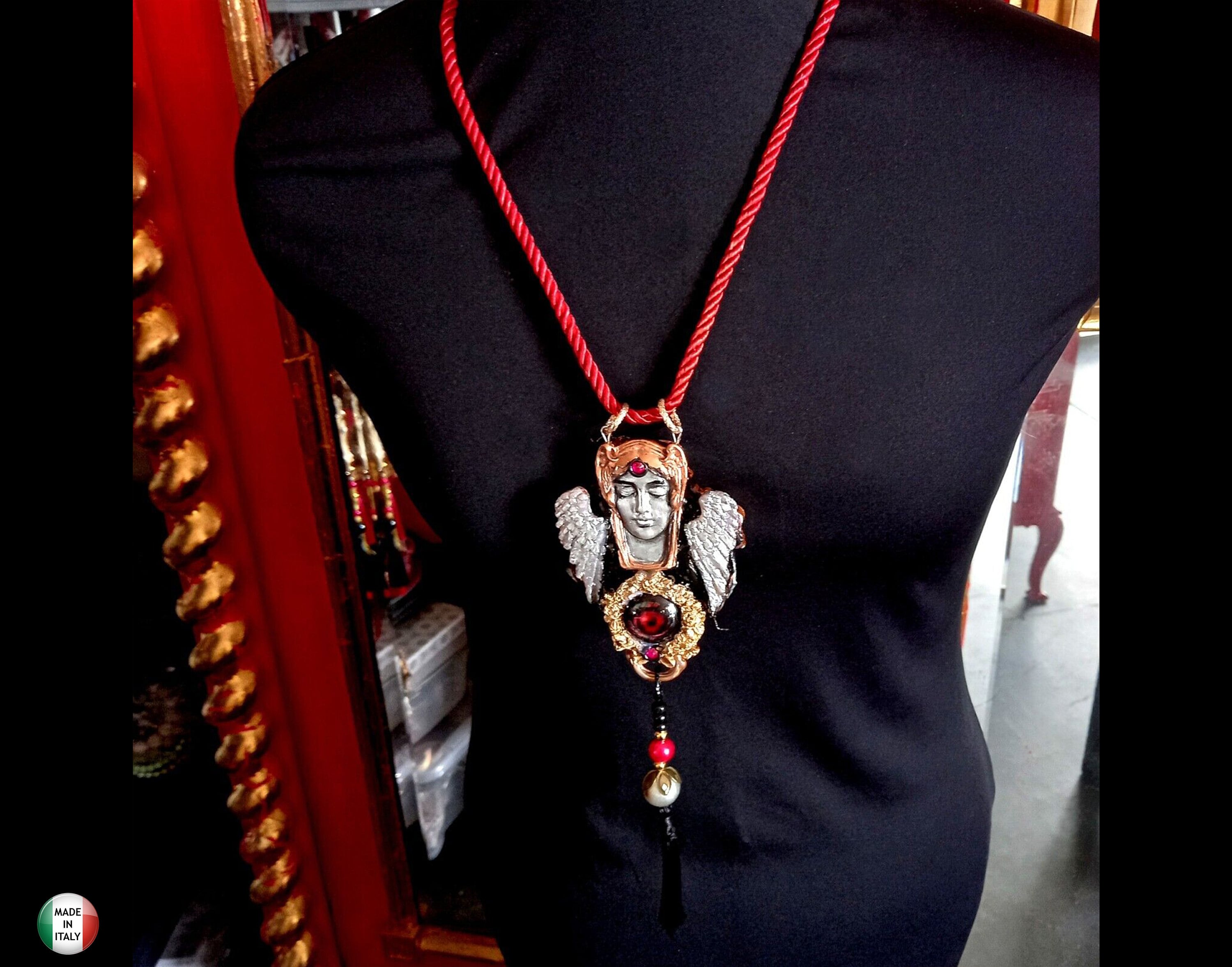 Devil Eye Necklace, Sigil of Lucifer Magic Talisman, Templar Magic ...